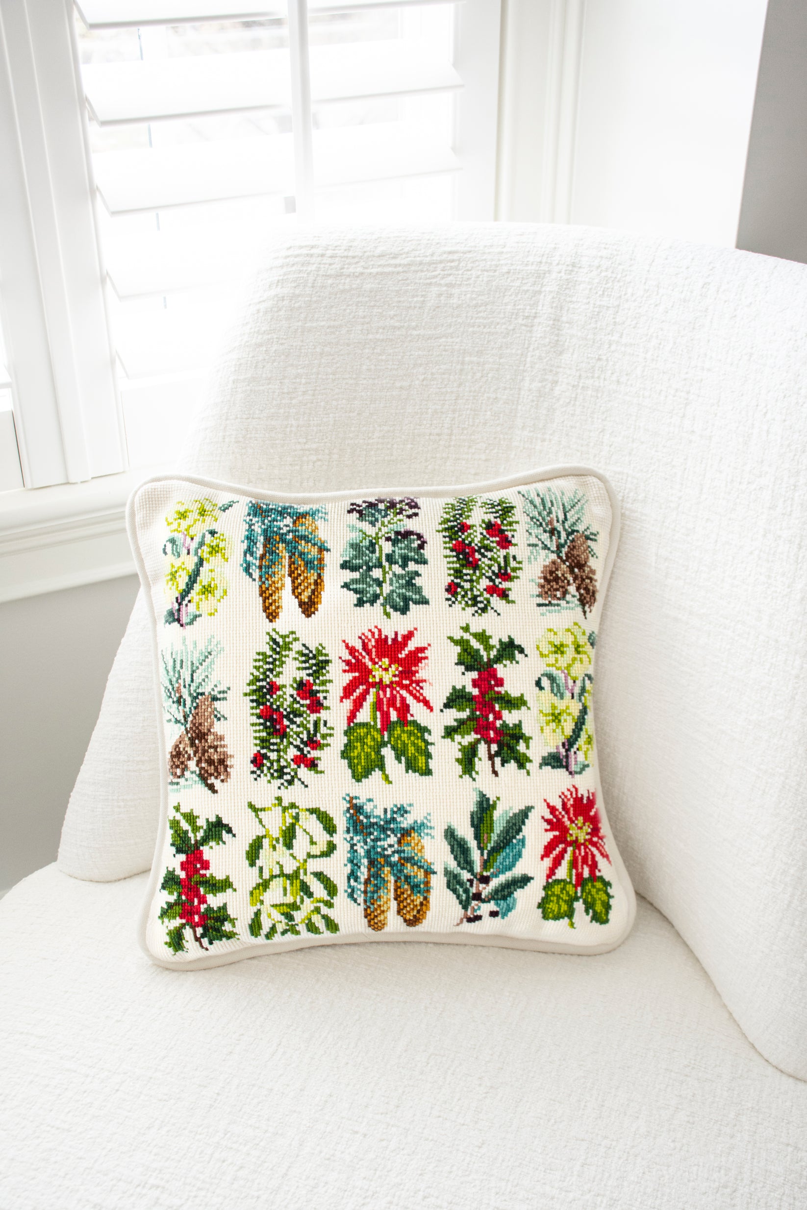 Millefleur Winter Needlepoint Kit | Elizabeth Bradley Design ...