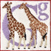 G-Giraffe Mini Needlepoint Kit | Elizabeth Bradley Design – Elizabeth ...